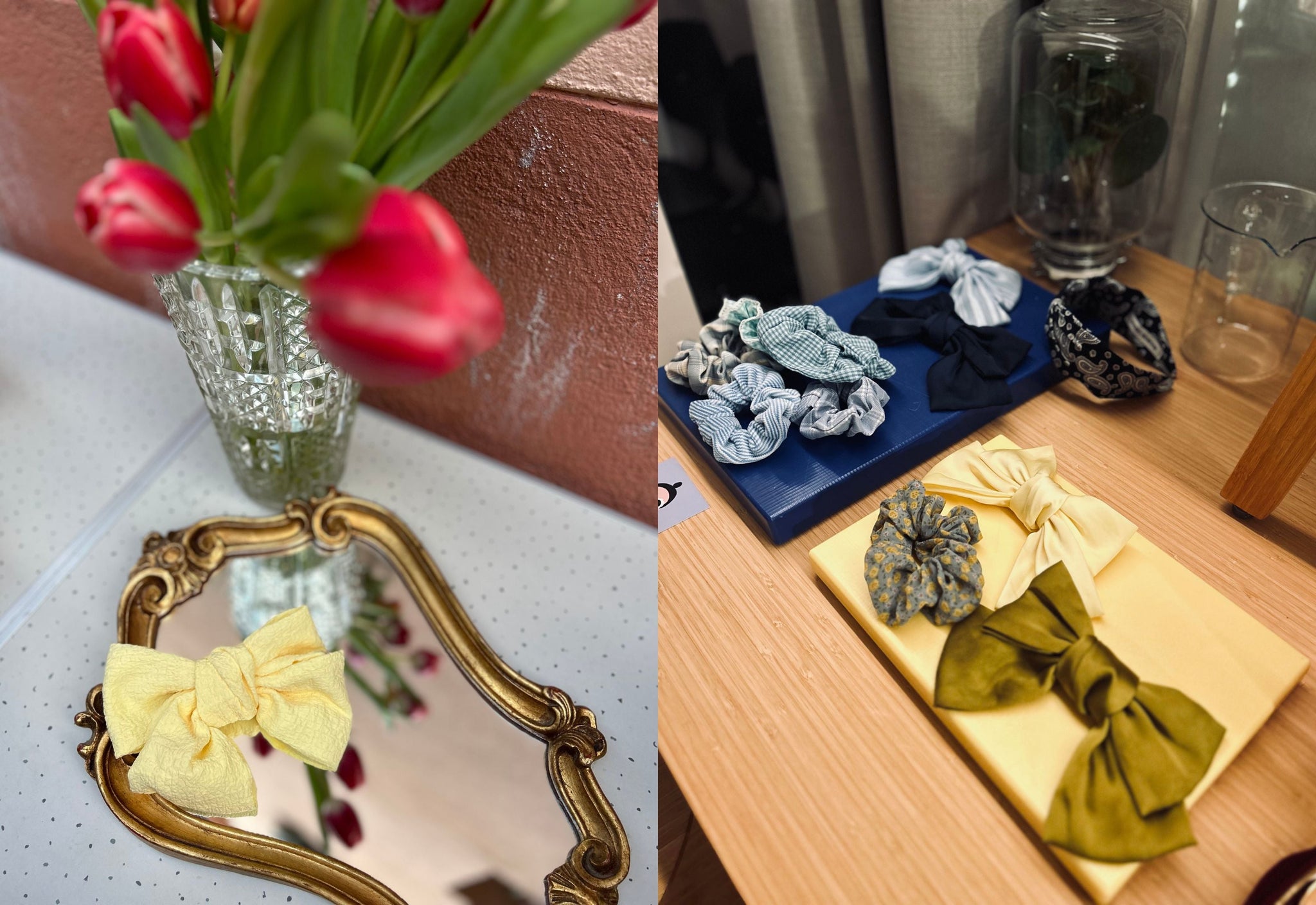 Barrettes noeuds Maison Leeha | Élégance et Raffinement